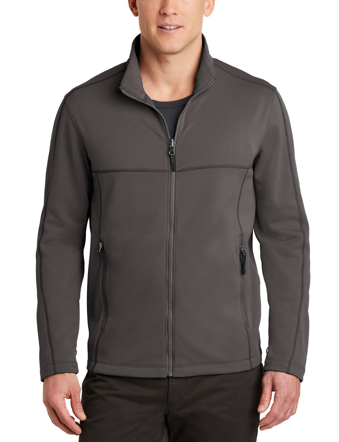 Just Blanks Collective Smooth Fleece Jacket Slightly Longer Length ...