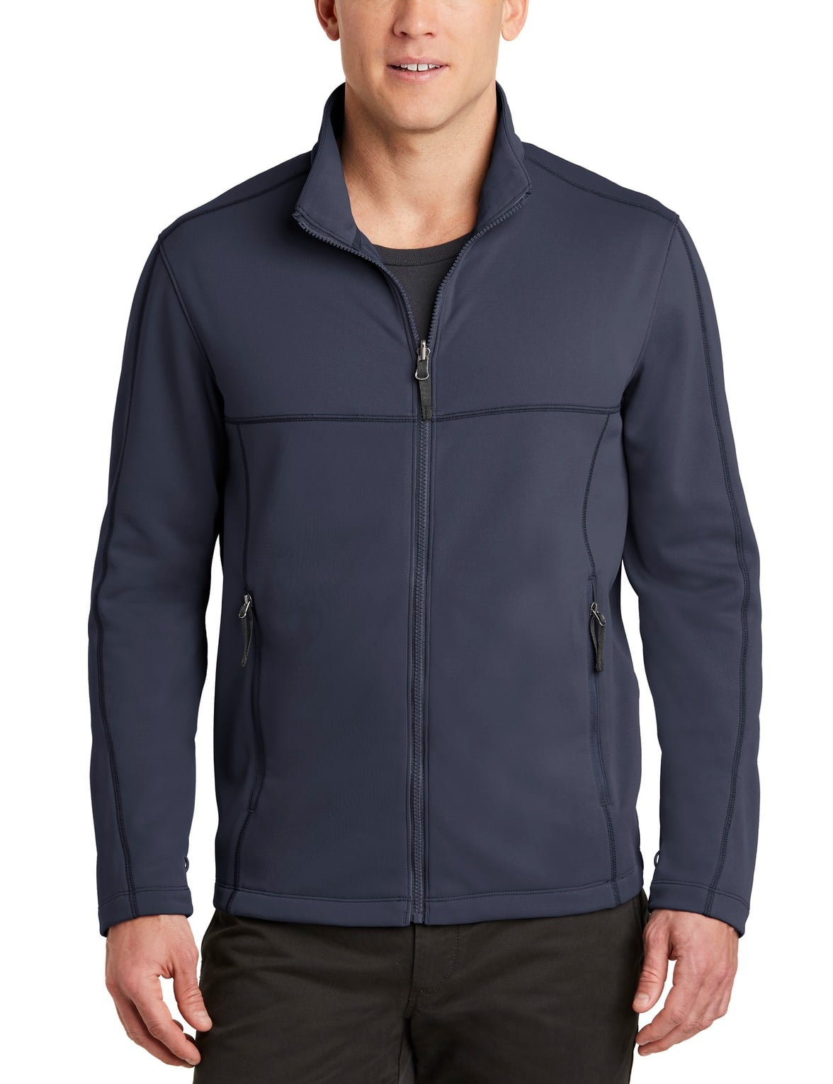 Just Blanks Collective Smooth Fleece Jacket Slightly Longer Length ...