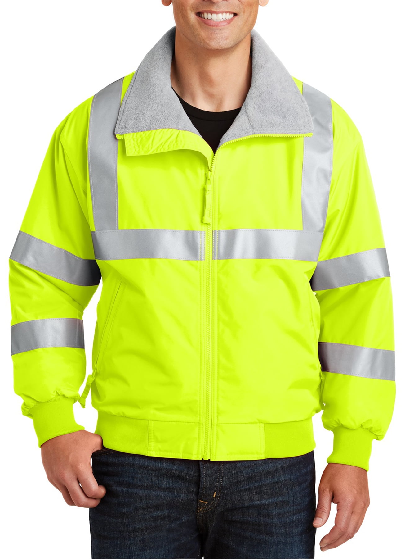 Just Blanks Enhanced Visibility Challenger Jacket with Reflective ...