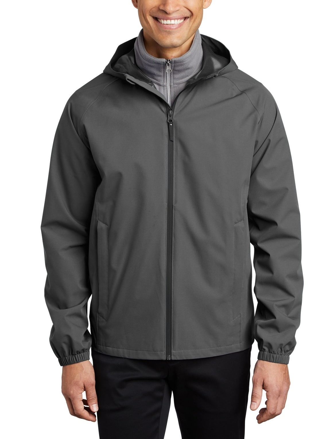 Just Blanks Essential Rain Jacket Waterproof Laminate Film With DWR ...