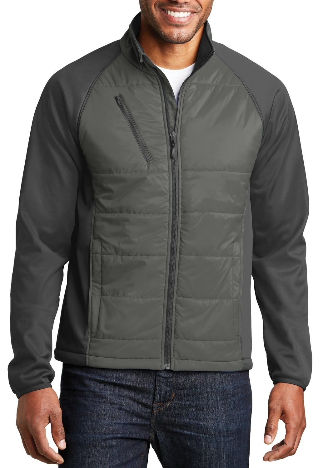 Just Blanks Hybrid Soft Shell Jacket Water Resistant Soft Shell To Make ...