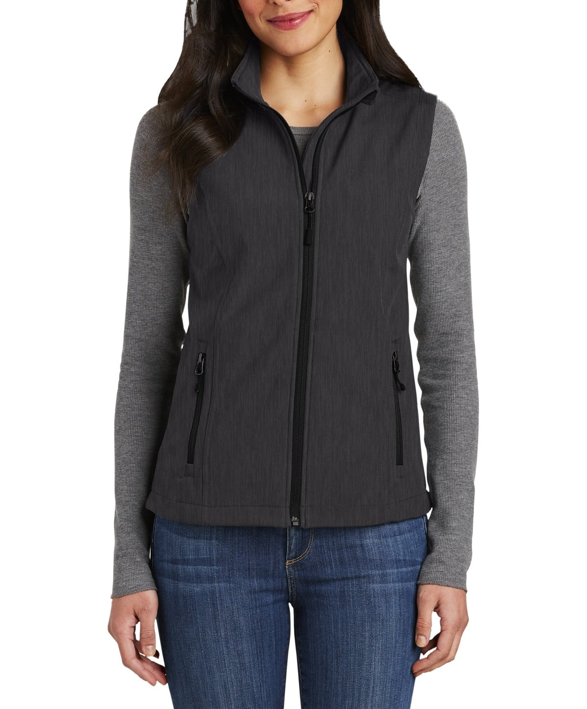 JustBlanks Womens Soft Shell Vest Polyester Stretch Fabric Water ...