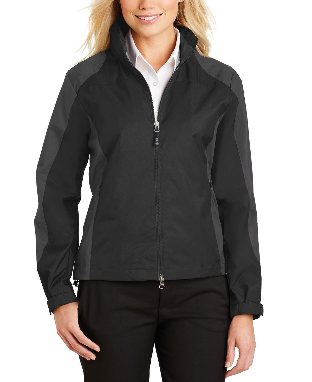 Just Blanks Ladies Endeavor Jacket Polyester Lower-Body And Sleeve ...