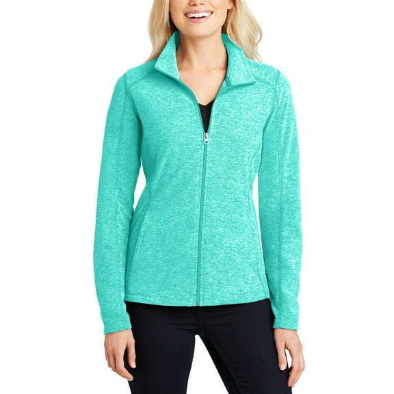 JustBlanks Womens Summit Fleece Full Zip Jacket Midweight Microfleece ...