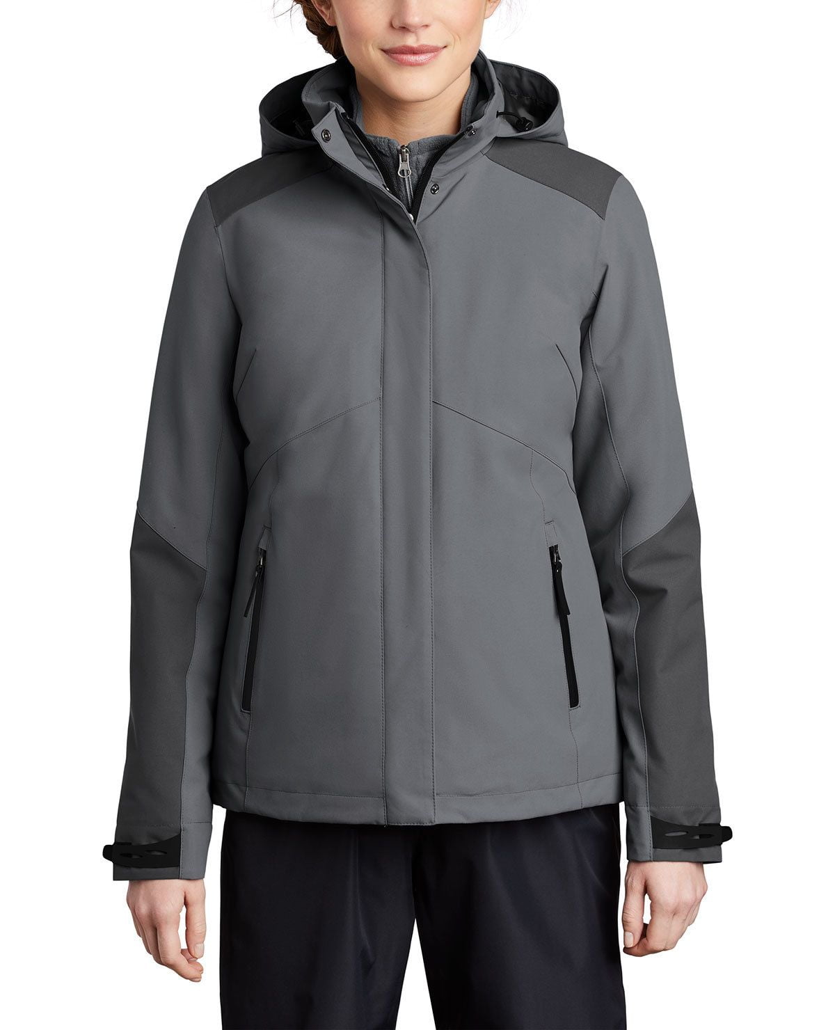 JustBlanks Womens Insulated Waterproof Tech Jacket Polyester Shell ...
