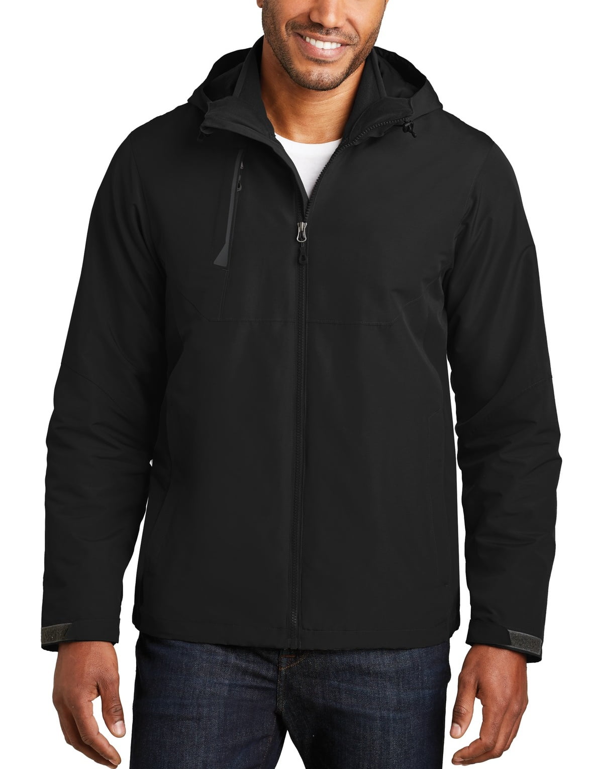 JustBlanks 3 in 1 Weather Resistant Jacket with Removable Fleece Liner ...