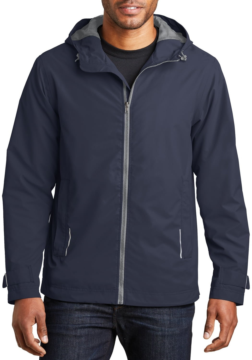Just Blanks Northwest Slicker Lined Sleeves Attached Hood With ...