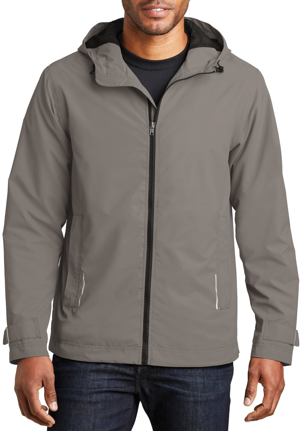 Just Blanks Northwest Slicker Lined Sleeves Attached Hood With ...
