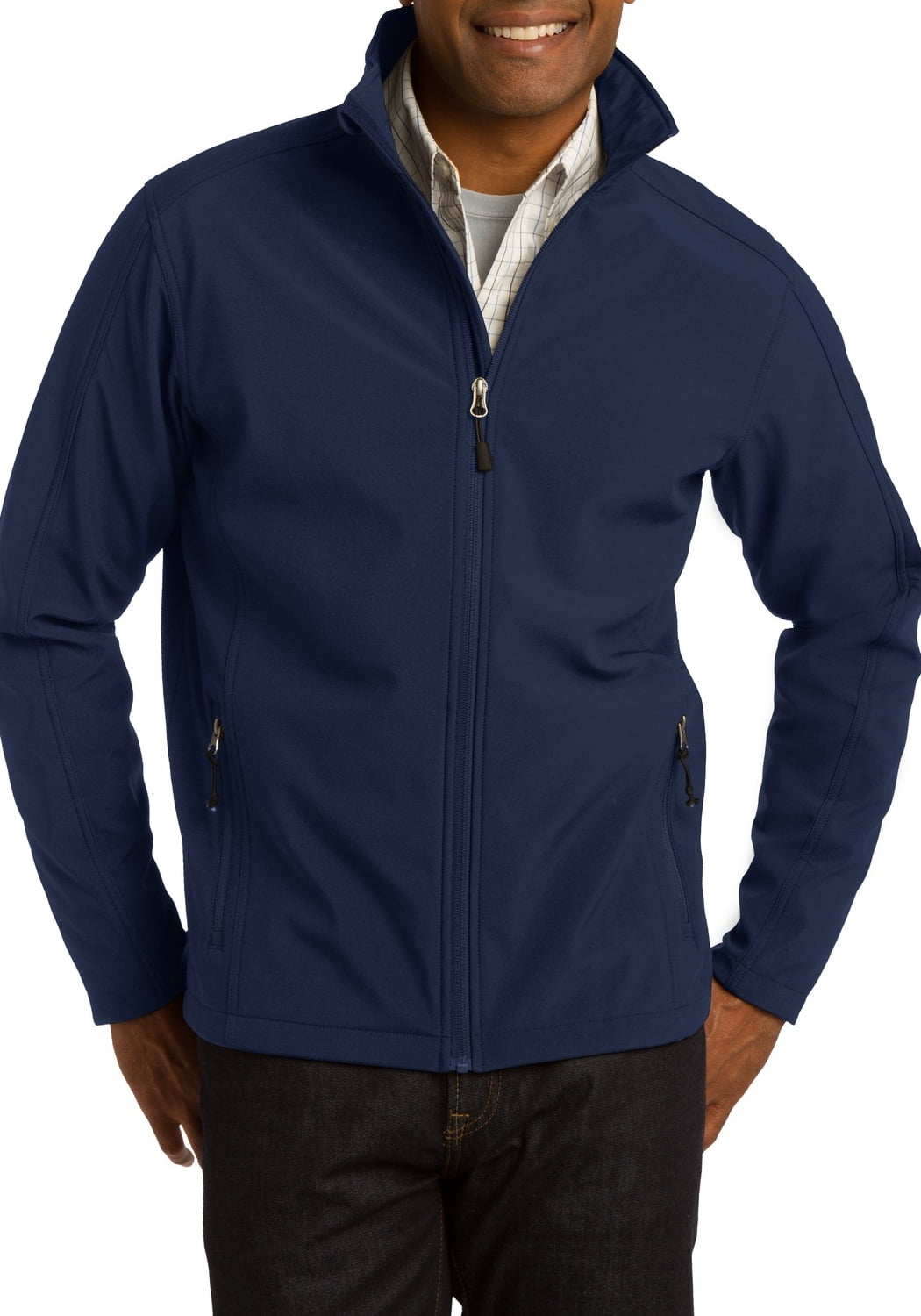 JustBlanks Tall Core Soft Shell Jacket Water Resistant Windproof ...