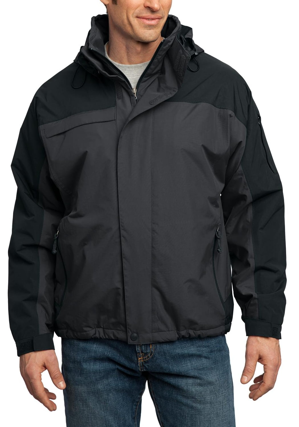 JustBlanks Mens Tall Weather Resistant Nootka Jacket with Sherpa Lining ...