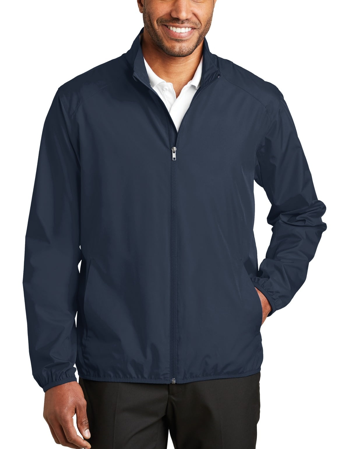 Just Blanks Zephyr Full-Zip Jacket Water Resisting Performance With a ...