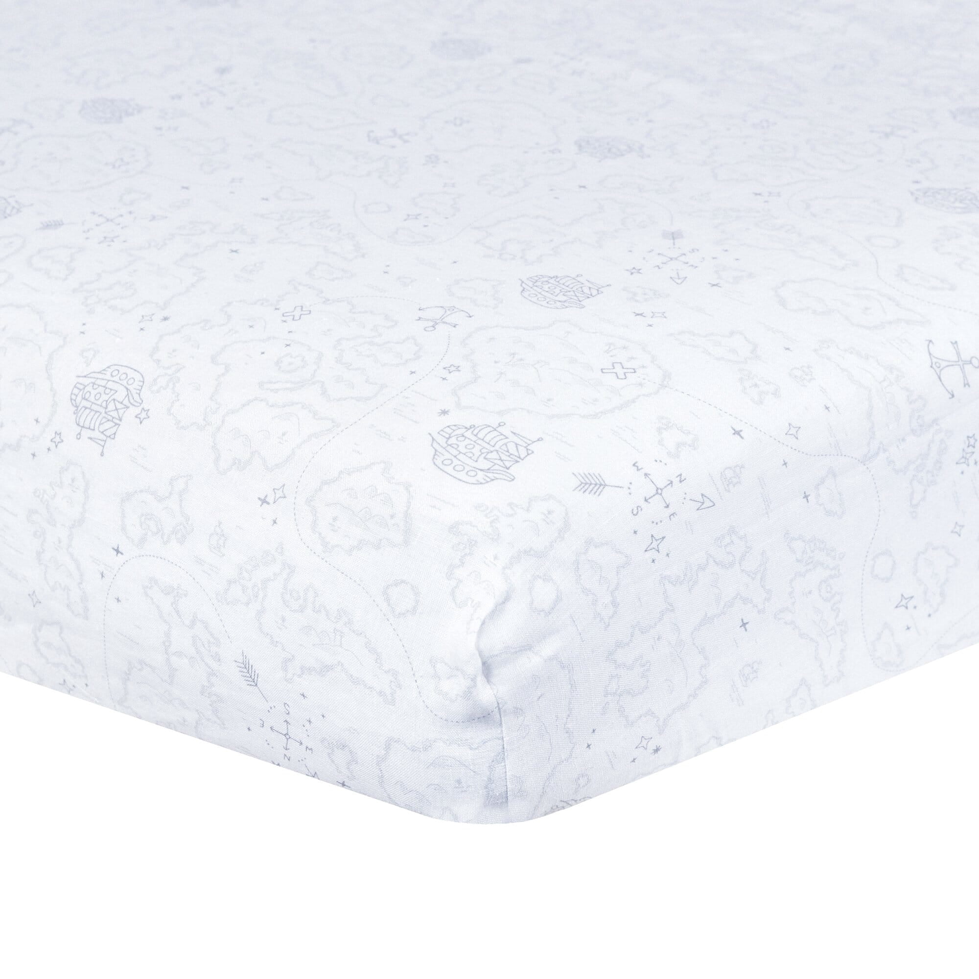 Just Born Baby Gender Neutral Fitted Crib Sheet - Walmart.com