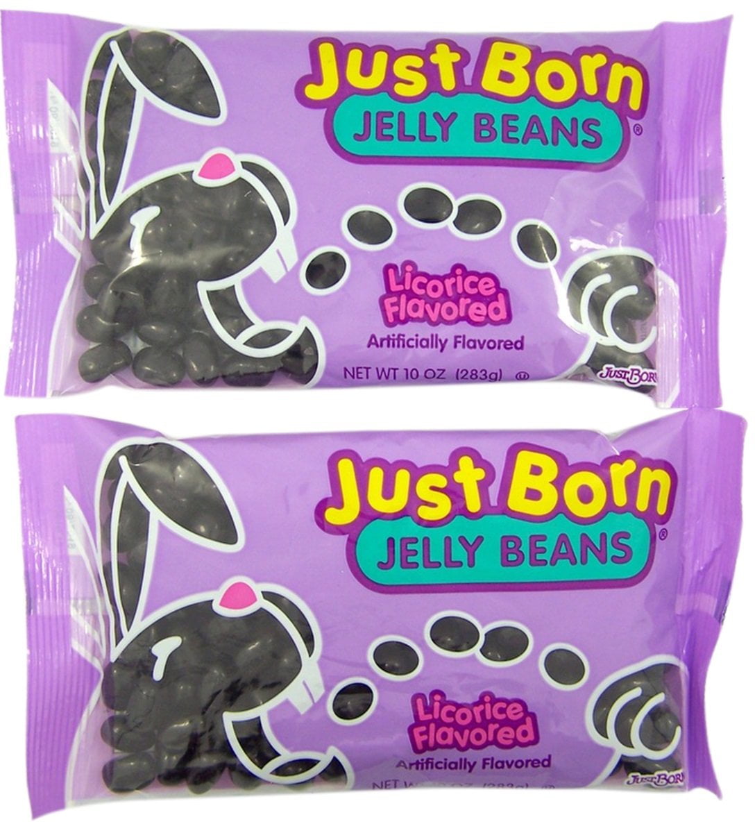Just Born Licorice Flavored Jelly Beans, 10 oz, Pack of 2 - Walmart.com