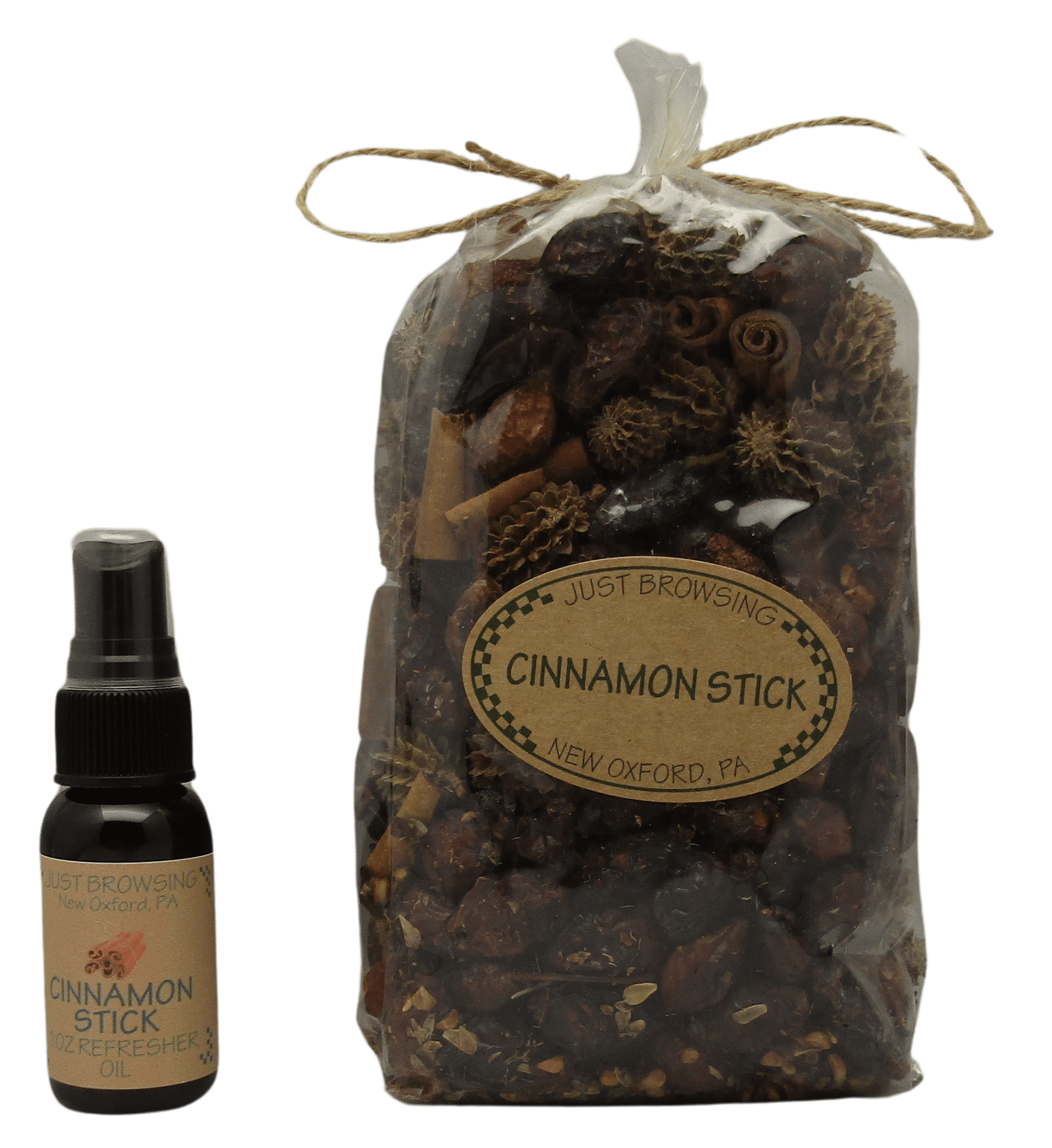 Just Browsing Cinnamon Stick Potpourri Small 3-4 cup bag with refresher ...