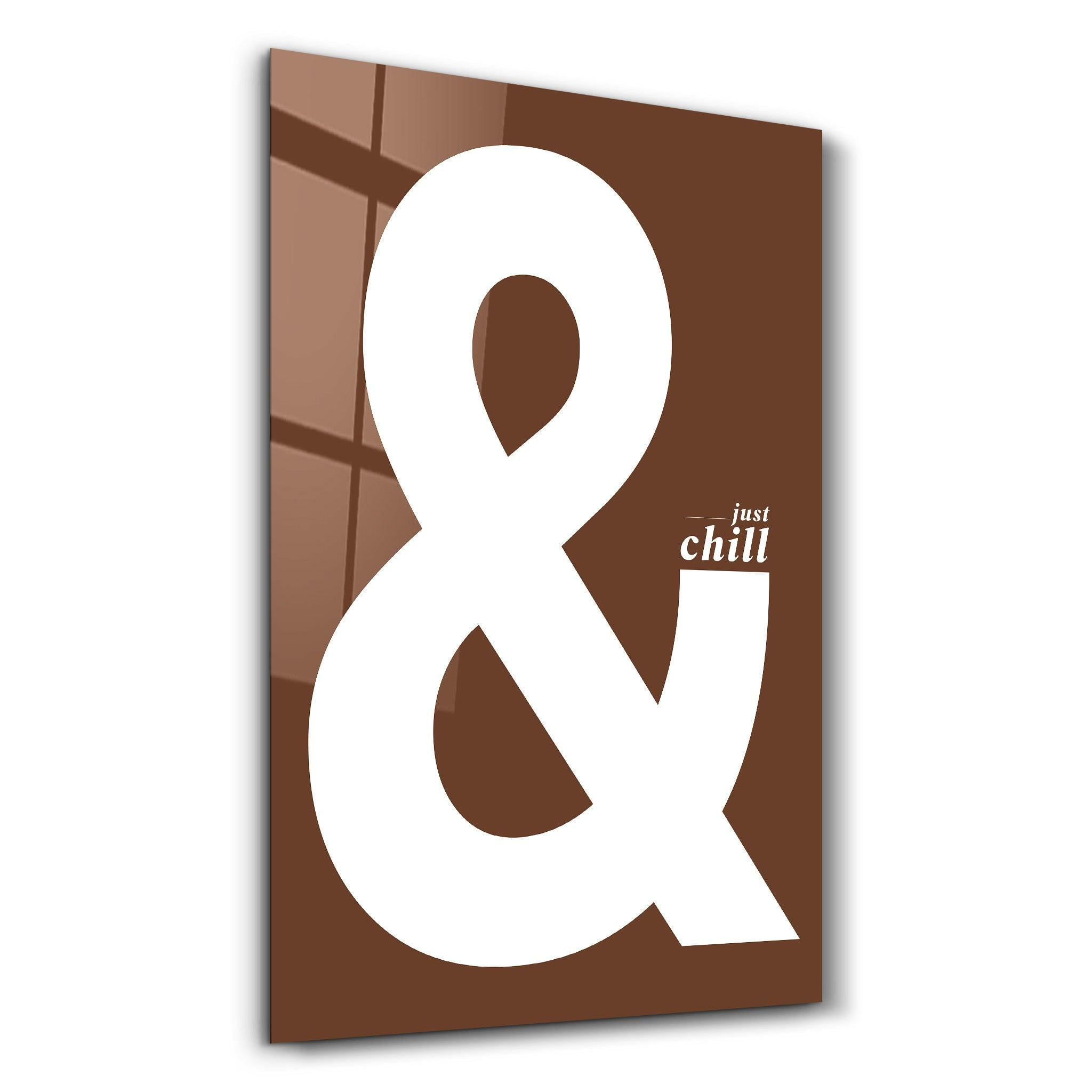 Just Chill | Designers Collection Glass Wall Art - Walmart.com