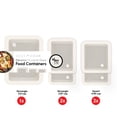 Just Cook Ceramic Glass Food Storage Container Set, 10 Piece Set, Best ...