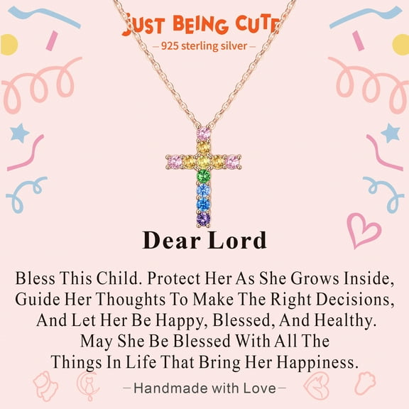 18K Gold Plated Heart Necklace for Women, Small Cute Red Crystal heart ...