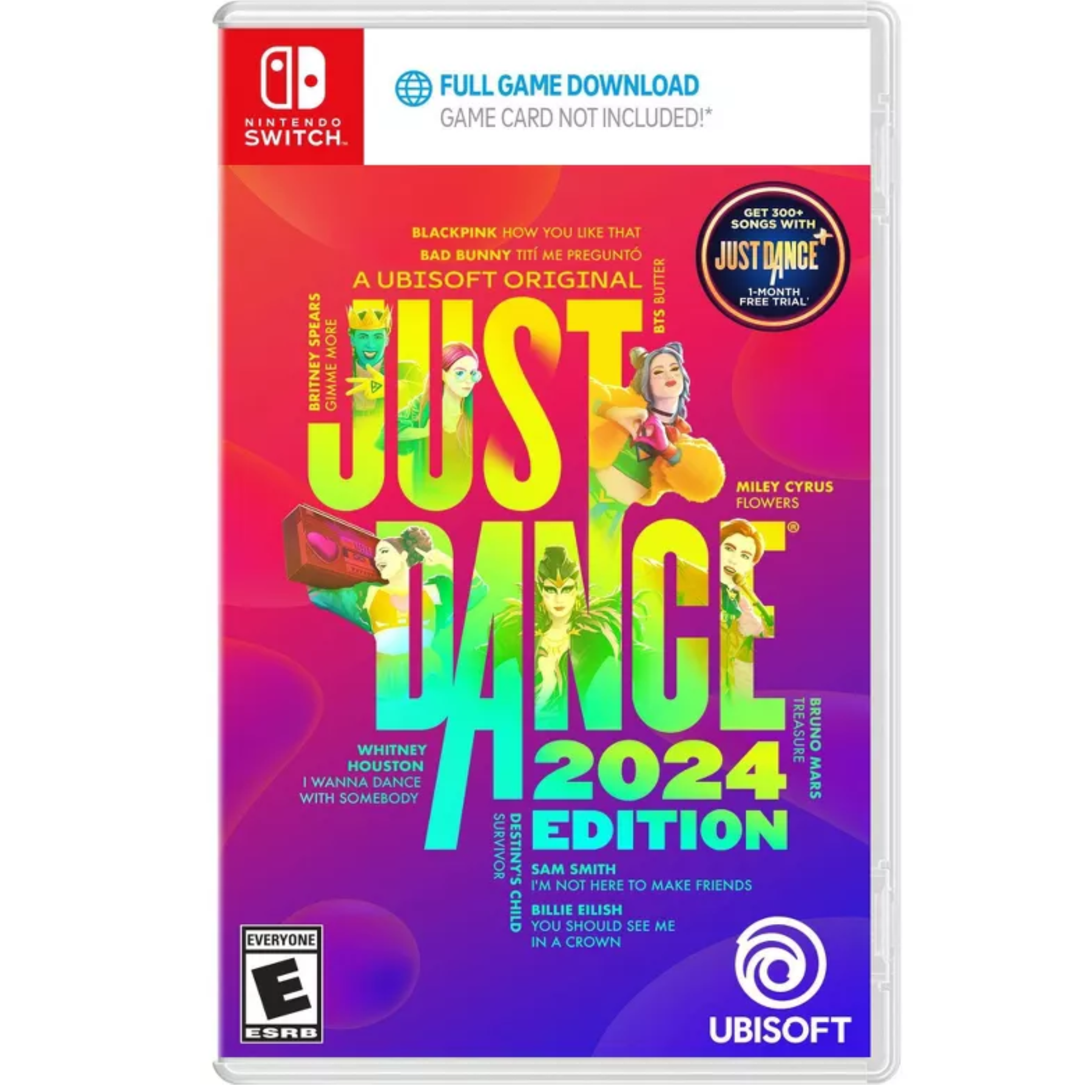 Ubisoft Just Dance 2024 Edition for Nintendo Switch with Code in Box ...