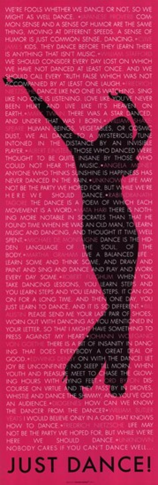 Just Dance Poster (12 x 36) - Walmart.com