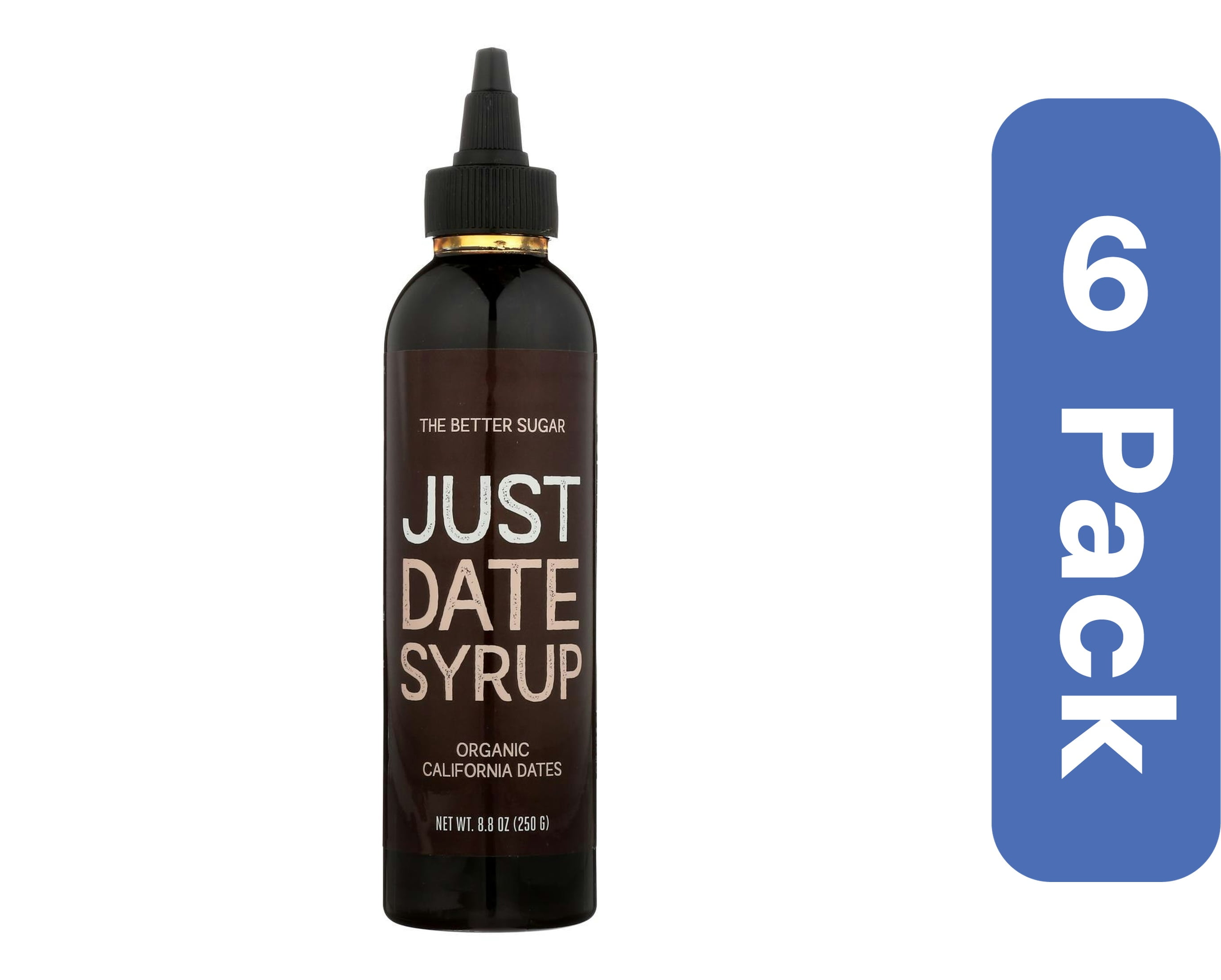 Just Date Organic Medjool Date Syrup 8.8 oz (Pack of 6) - Walmart.com