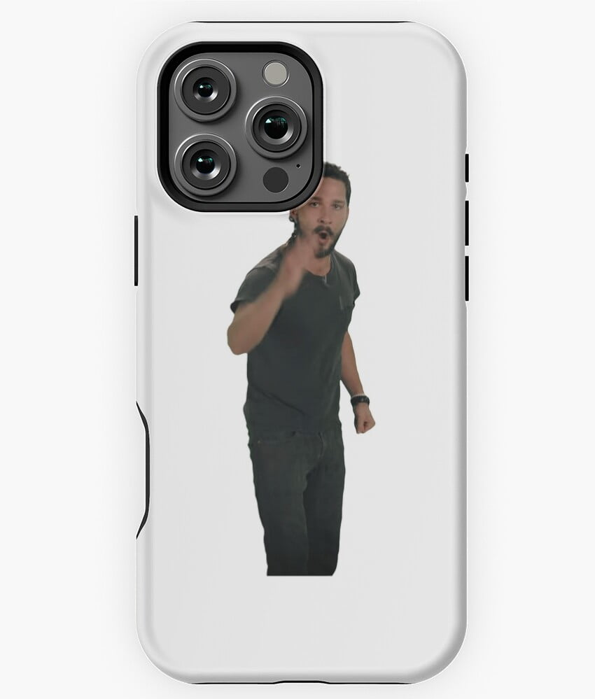 Just Do It Shia LaBeouf Spit Meme Phone Case for iPhone 16 15 14 13 12 ...
