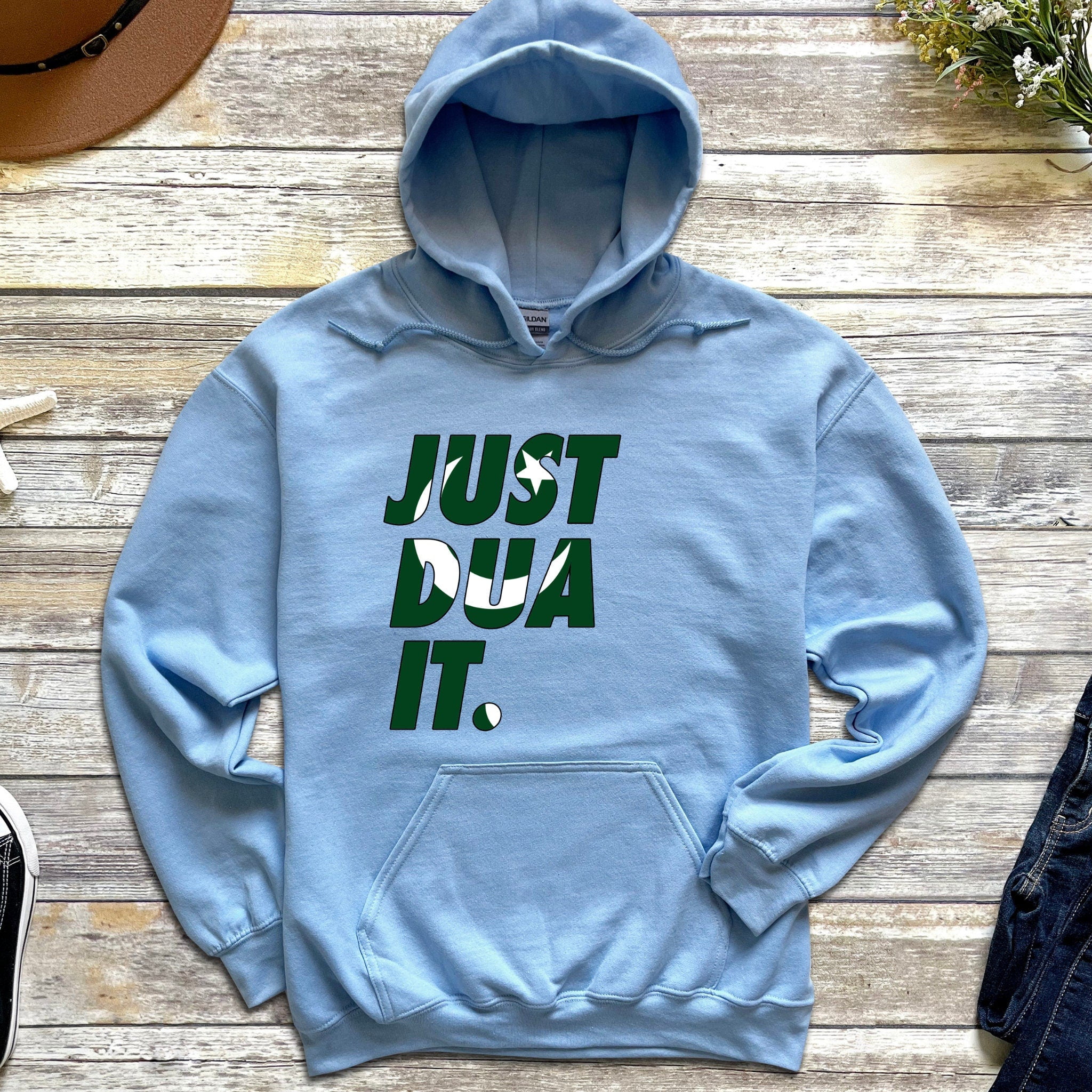 Just Dua It Pakistan Flag Hoodie - Walmart.com
