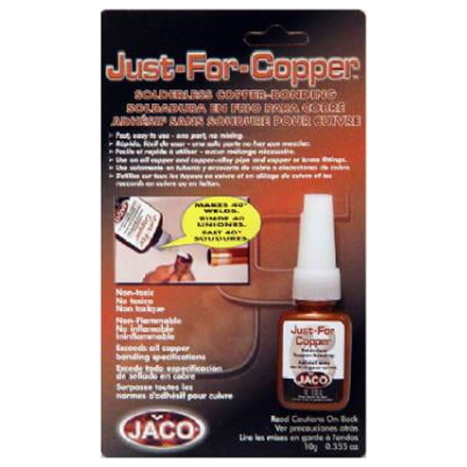 Just For Copper 31010 Solderless Copper Bonding, .355-oz. - Quantity 12 ...