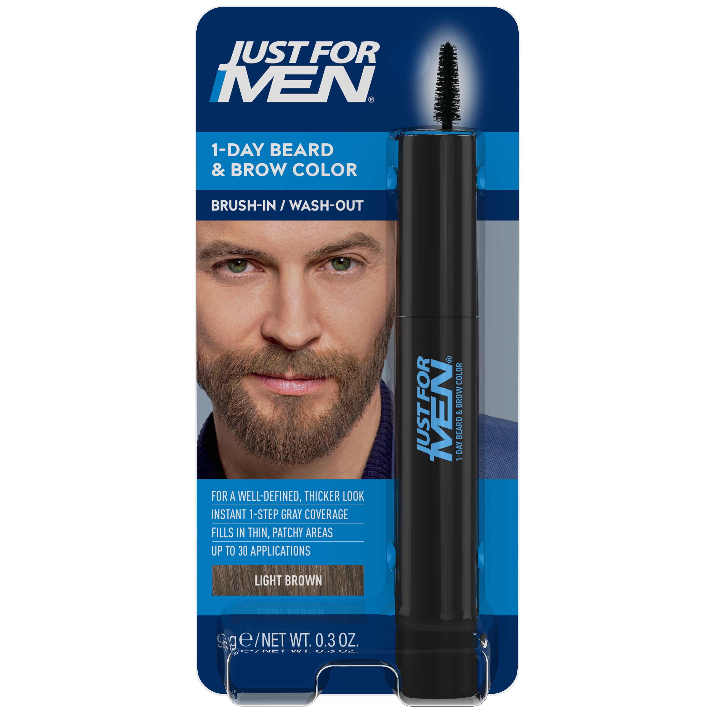Just For Men 1 Day Beard Color
