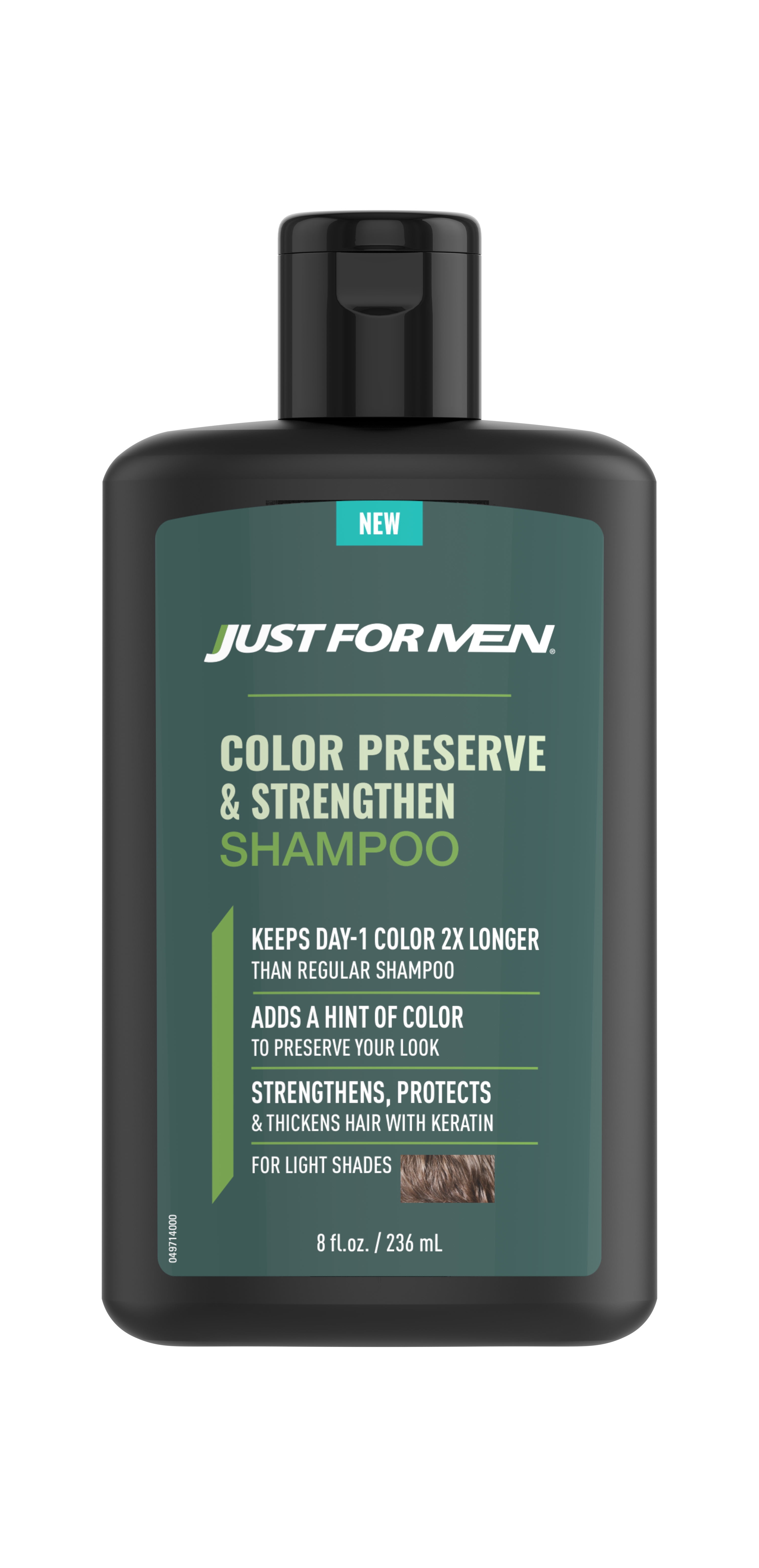 Just For Men Color Preserve & Strengthen Shampoo - 8 oz, Light Shade ...