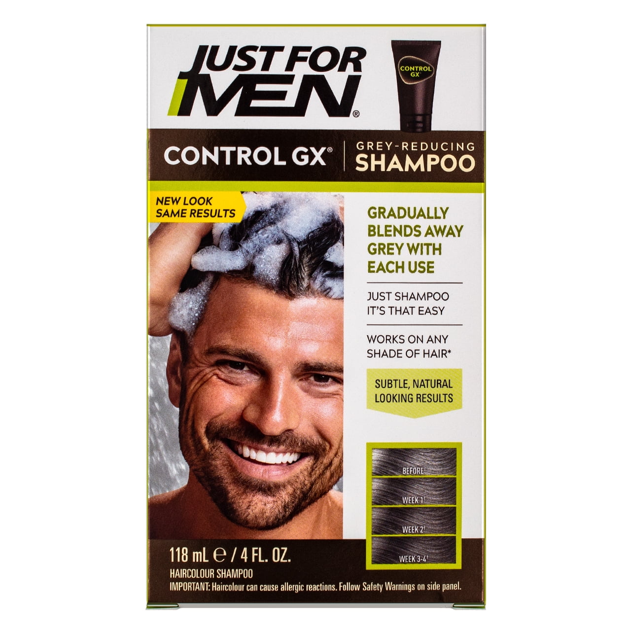 Just For Men ControlGX Grey Reducing Shampoo, 3 pack - Walmart.com