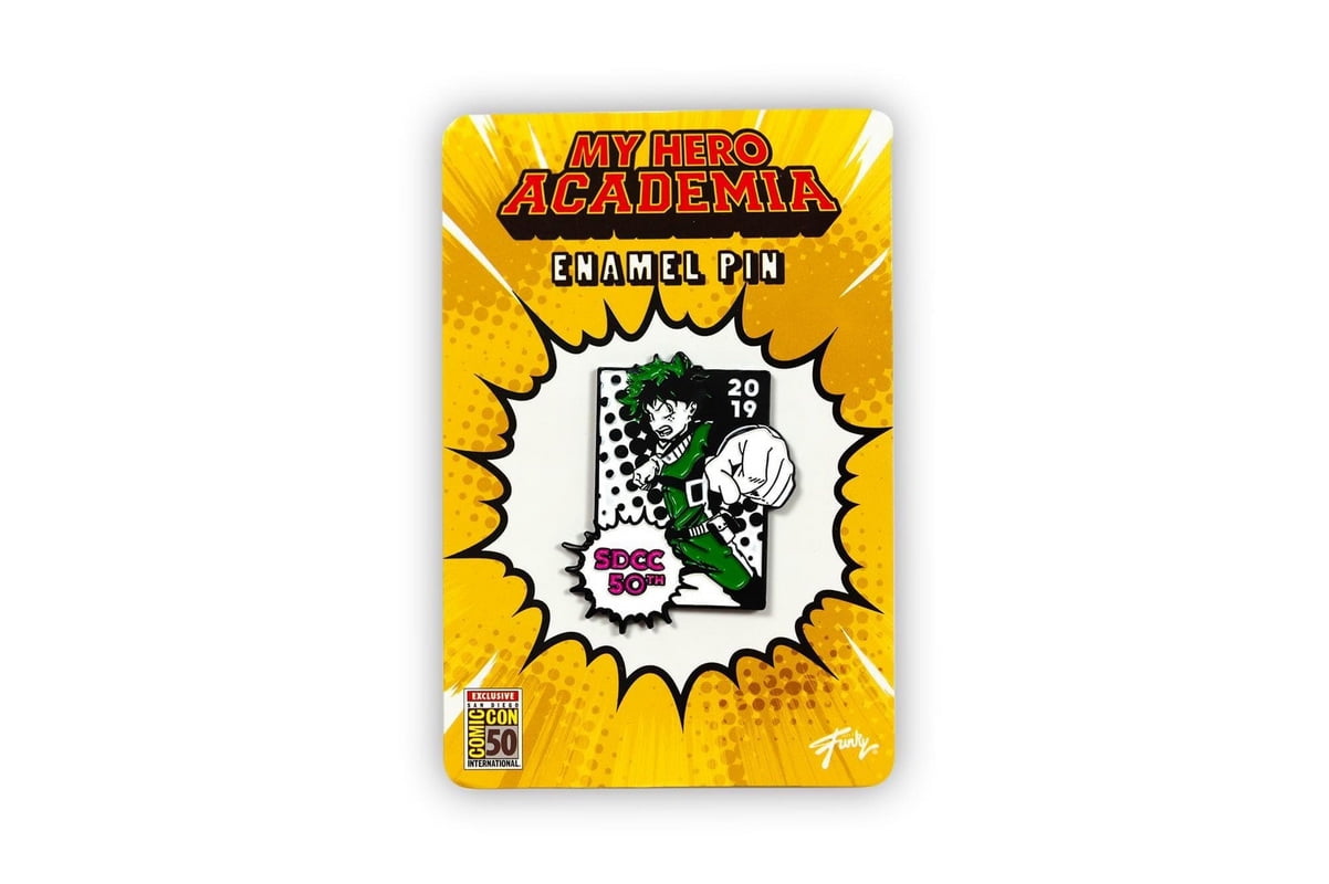 Just Funky JFL-MHA-PIN-25483-C My Hero Academia Izuku Midoriya SDCC ...