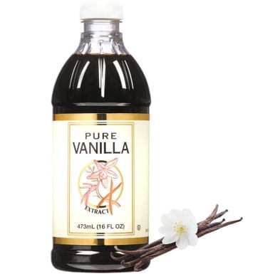 Just Grown Kosher Pure Vanilla Extract 16oz (pack of 2) - Walmart.com