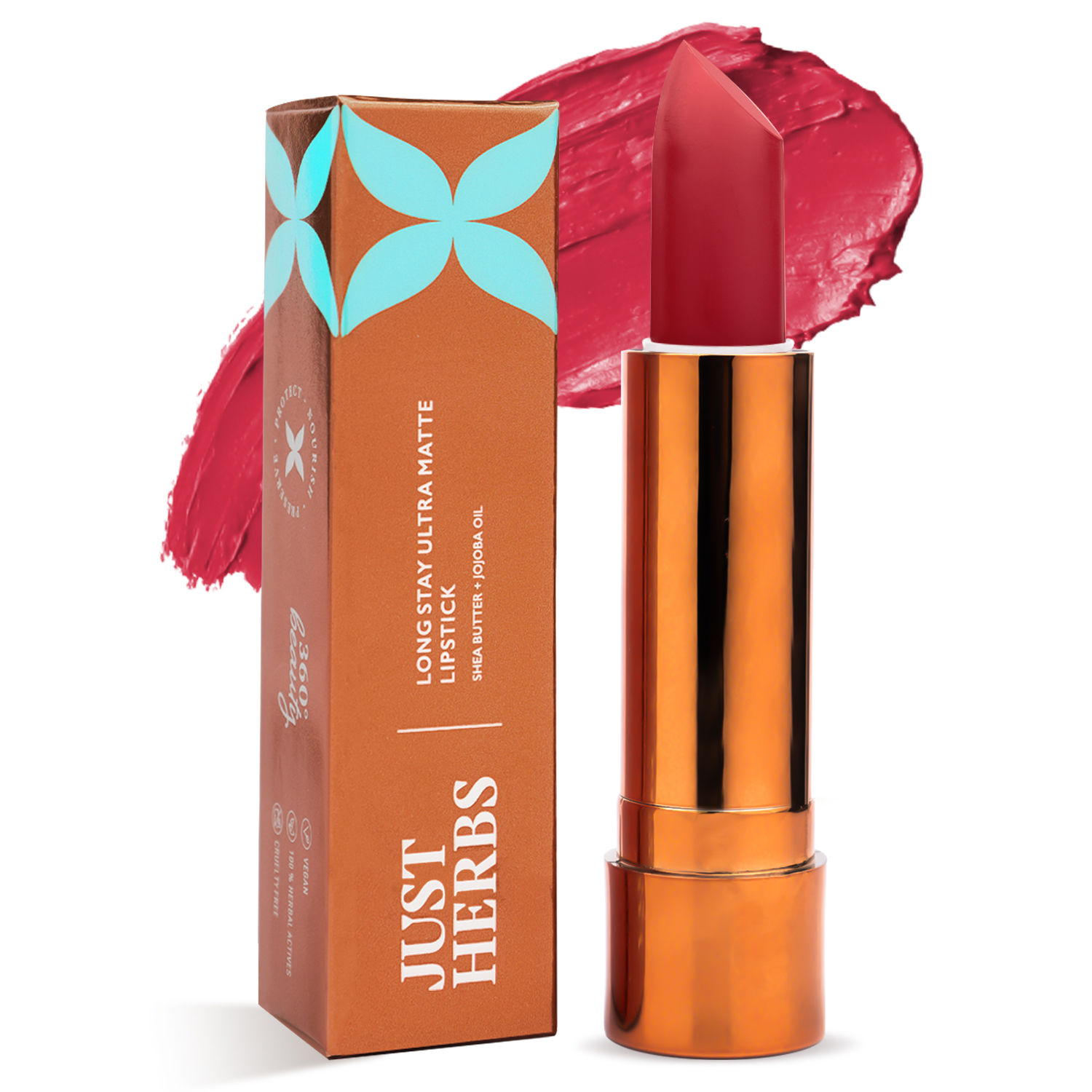 Honeybee Gardens Truly Natural Lipstick Romance - Walmart.com