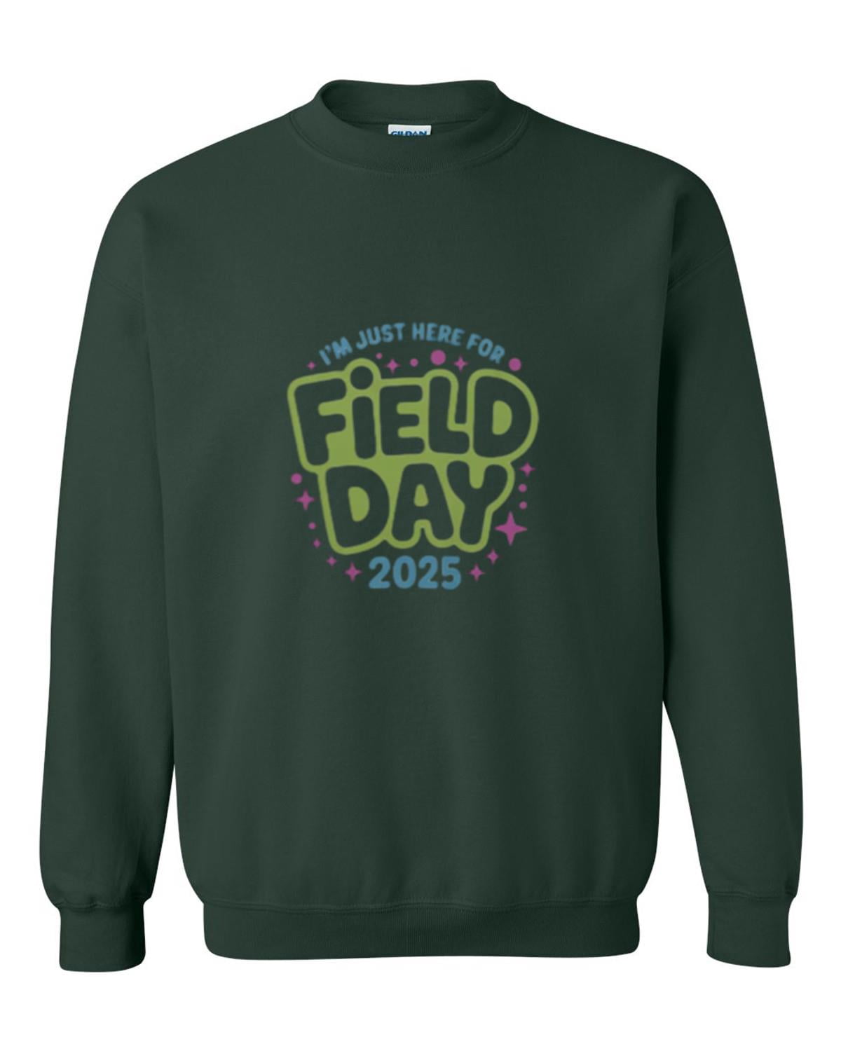 Just Here For Field Day 2025 Classic Sweatshirt School Spirit, for men ...