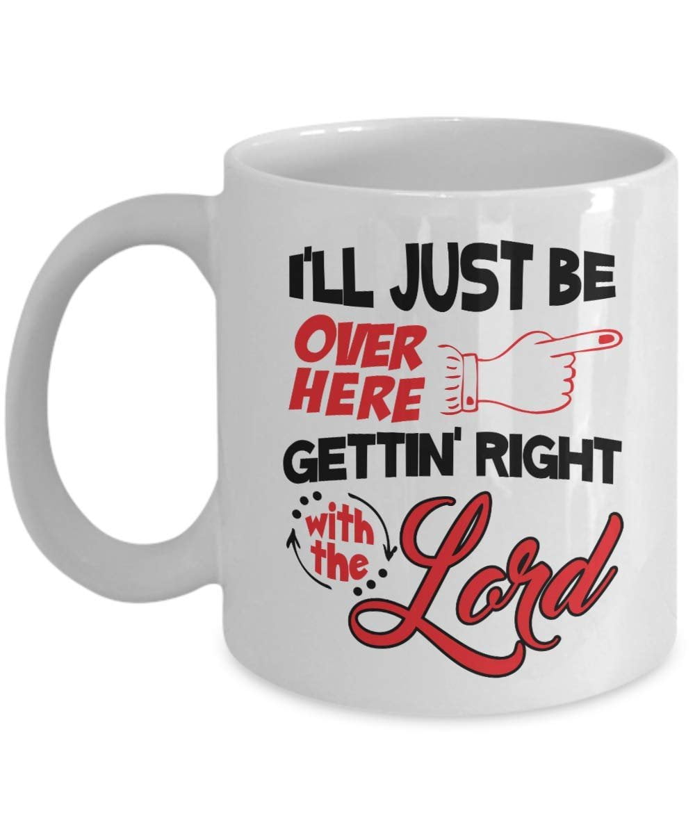 I'll Just Be Over Here. Getting' Right With The Lord. With Finger ...