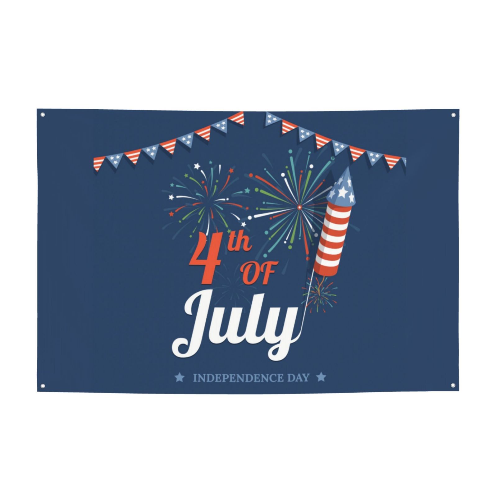 Just Here to Bang July of 4th Independence Day Banner Backdrop Porch ...