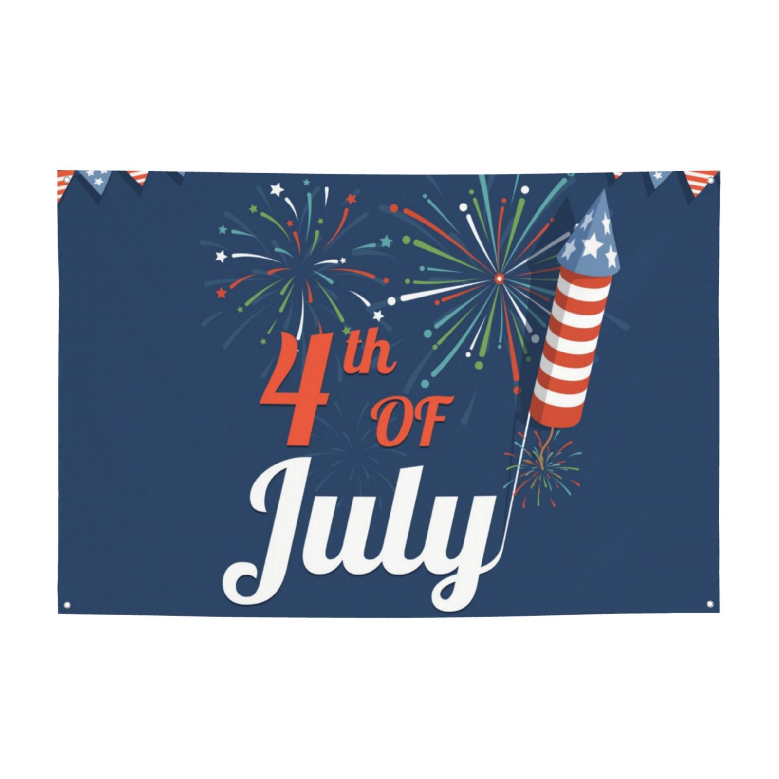 Just Here to Bang July of 4th Independence Day Festival Banner 47x71 ...