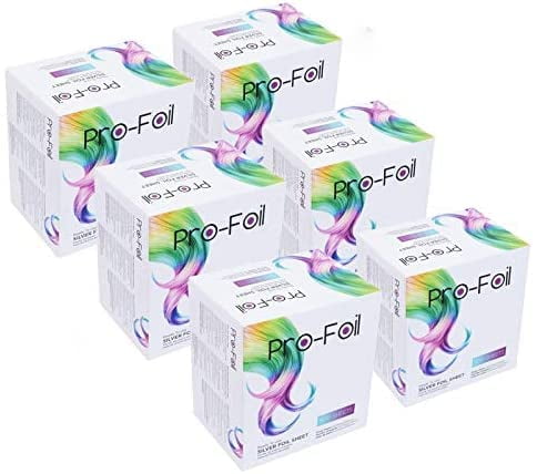 Just Home Pop Up Hair Highlighting Foils | Pre - Cut Aluminium Sheets ...