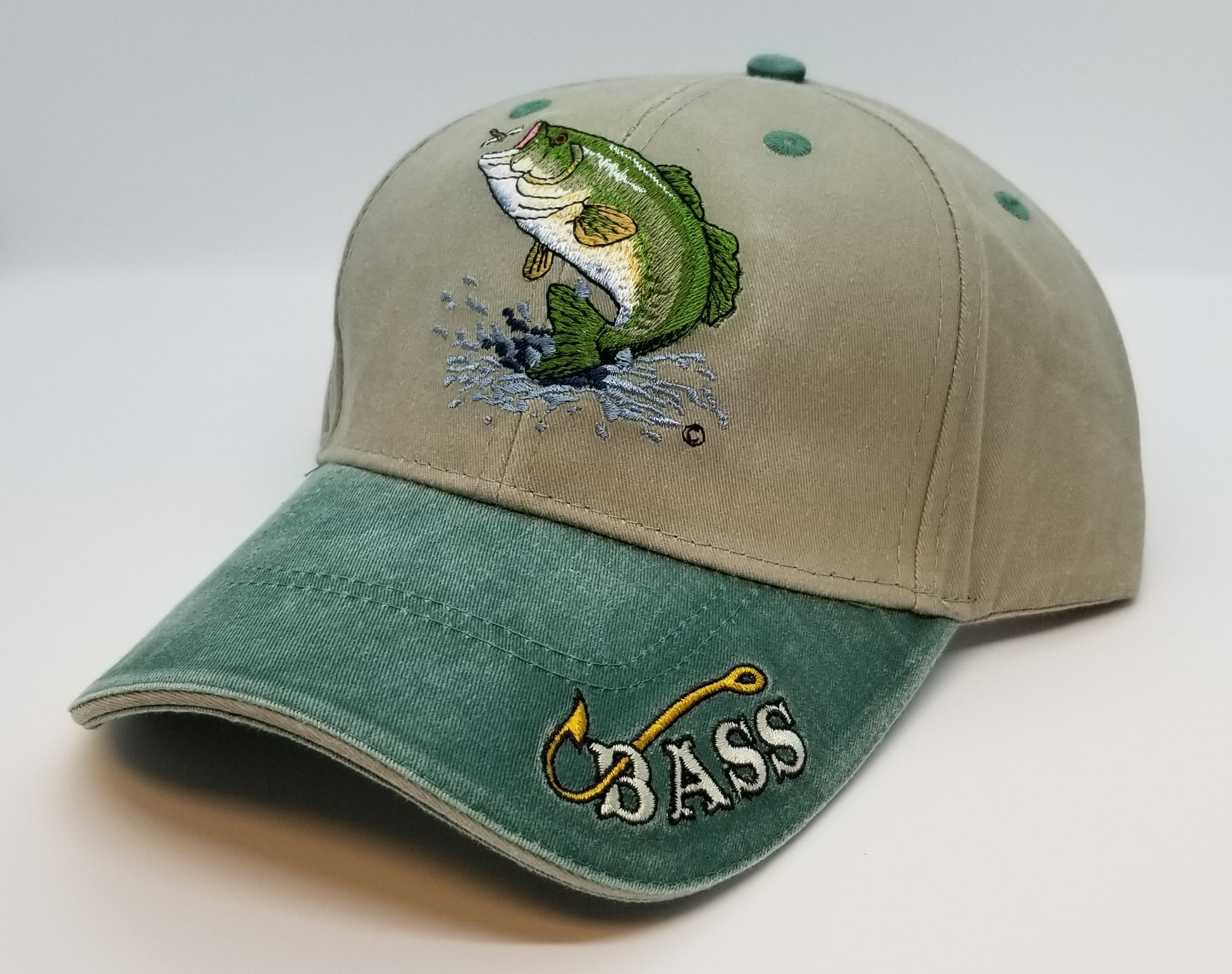 Just Hook 'Em Bass Cap - Walmart.com