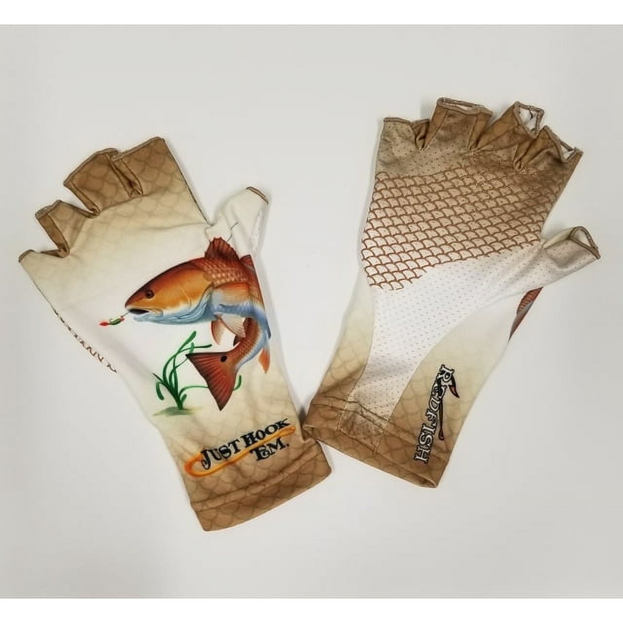Just Hook 'Em Redfish Gloves - L/XL - Walmart Business Supplies