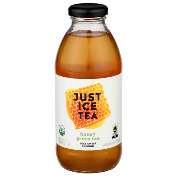 Just Ice Tea Organic Honey Green Ice Tea 16 fl oz (Pack Of 3) - Walmart.com