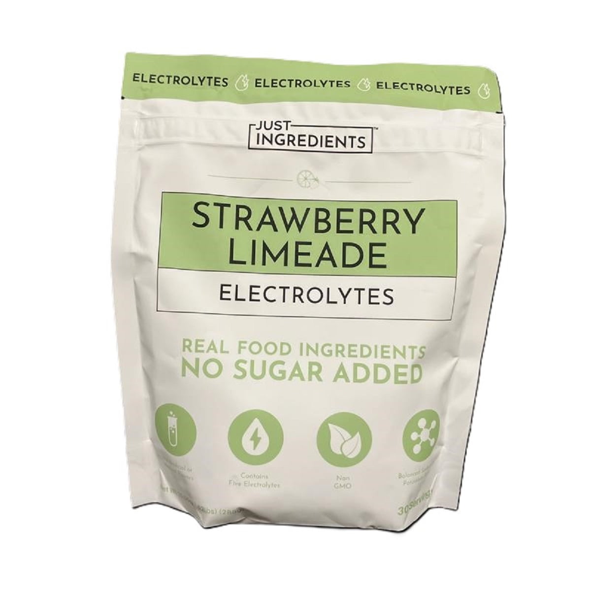 Just Ingredients Strawberry Limeade Electrolytes 30 Serving Hydration ...