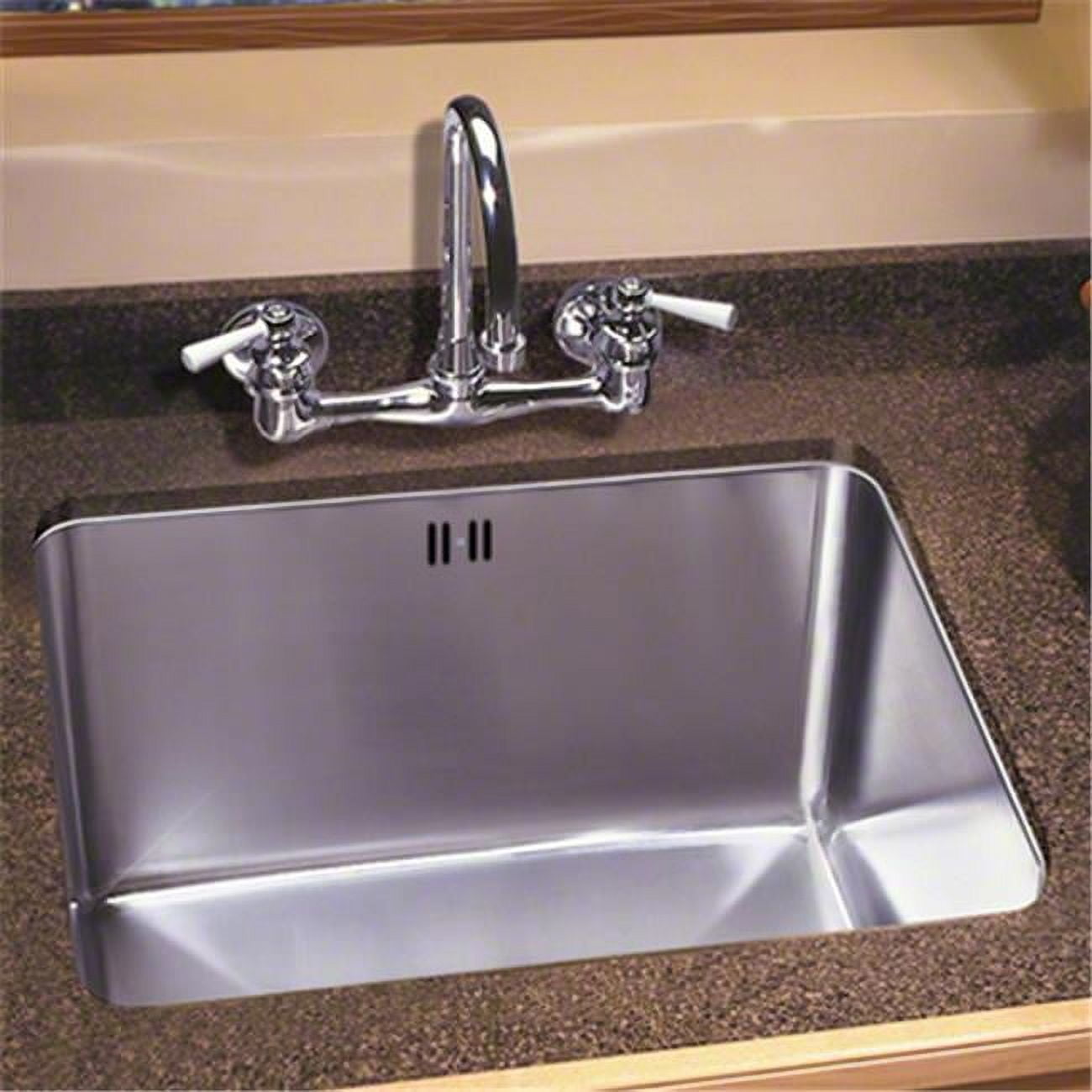 Just JCDGUF-2024-A 18 Gauge Undermount Single Bowl Sink with Integra ...