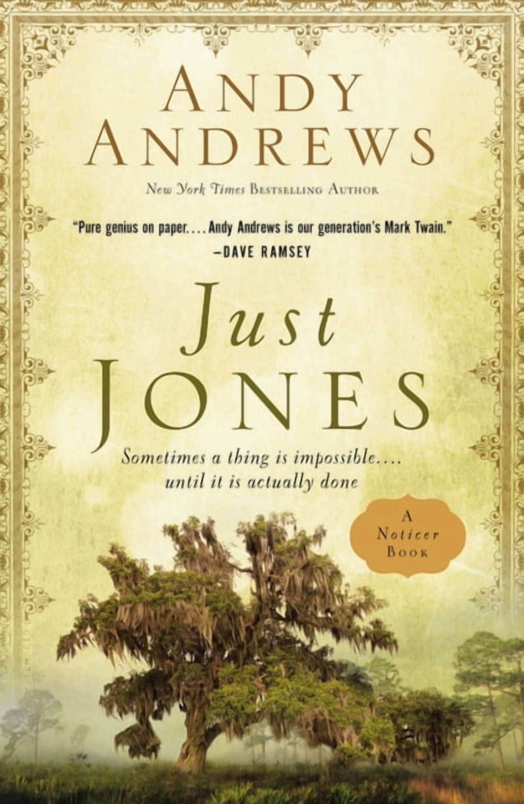 Just Jones: Sometimes a Thing Is Impossible . . . Until It Is Actually ...