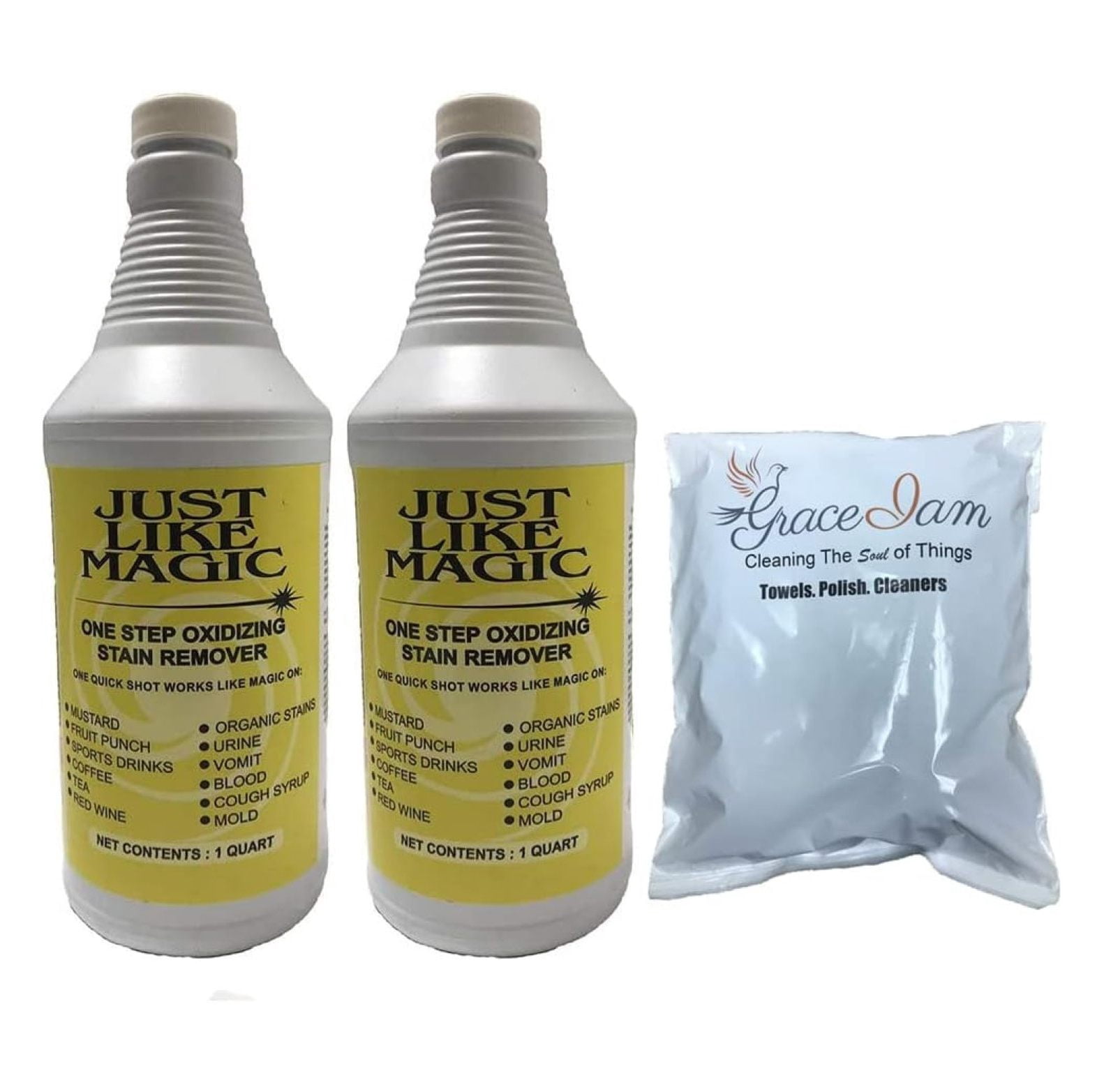 Just Like Magic Carpet Cleaner Organic Stain Discoloration Remover 32oz ...