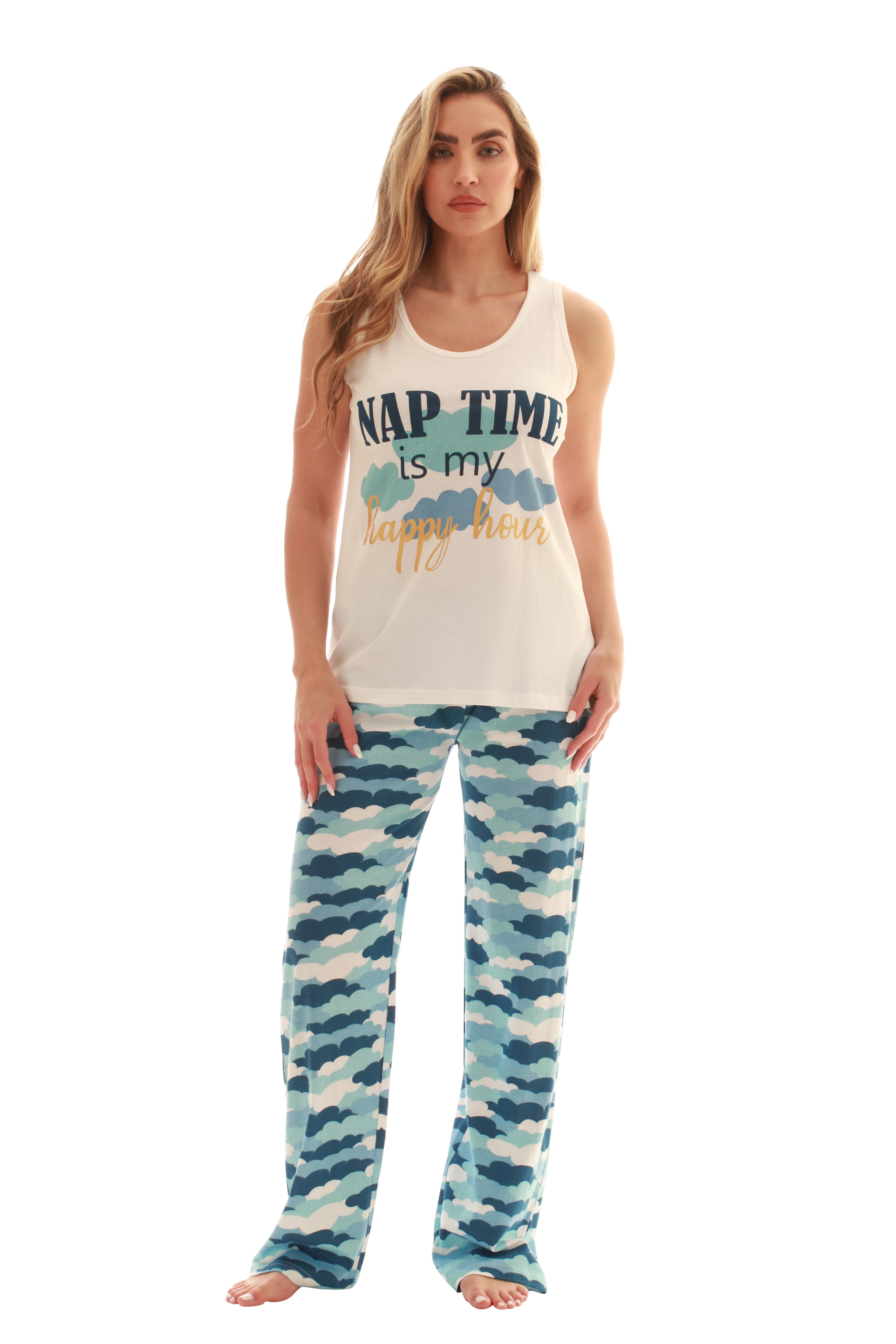 Just Love 100 Cotton Women Sleepwear Pajama Sets 6897 399 3x White