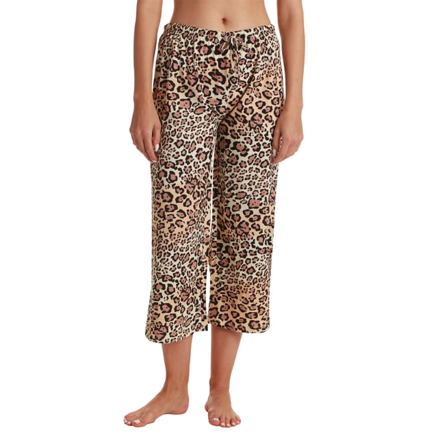 Just Love 100% Cotton Women's Capri Pajama Pants Sleepwear ...
