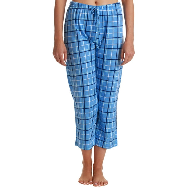 Just Love 100% Cotton Women's Capri Pajama Pants Sleepwear ...