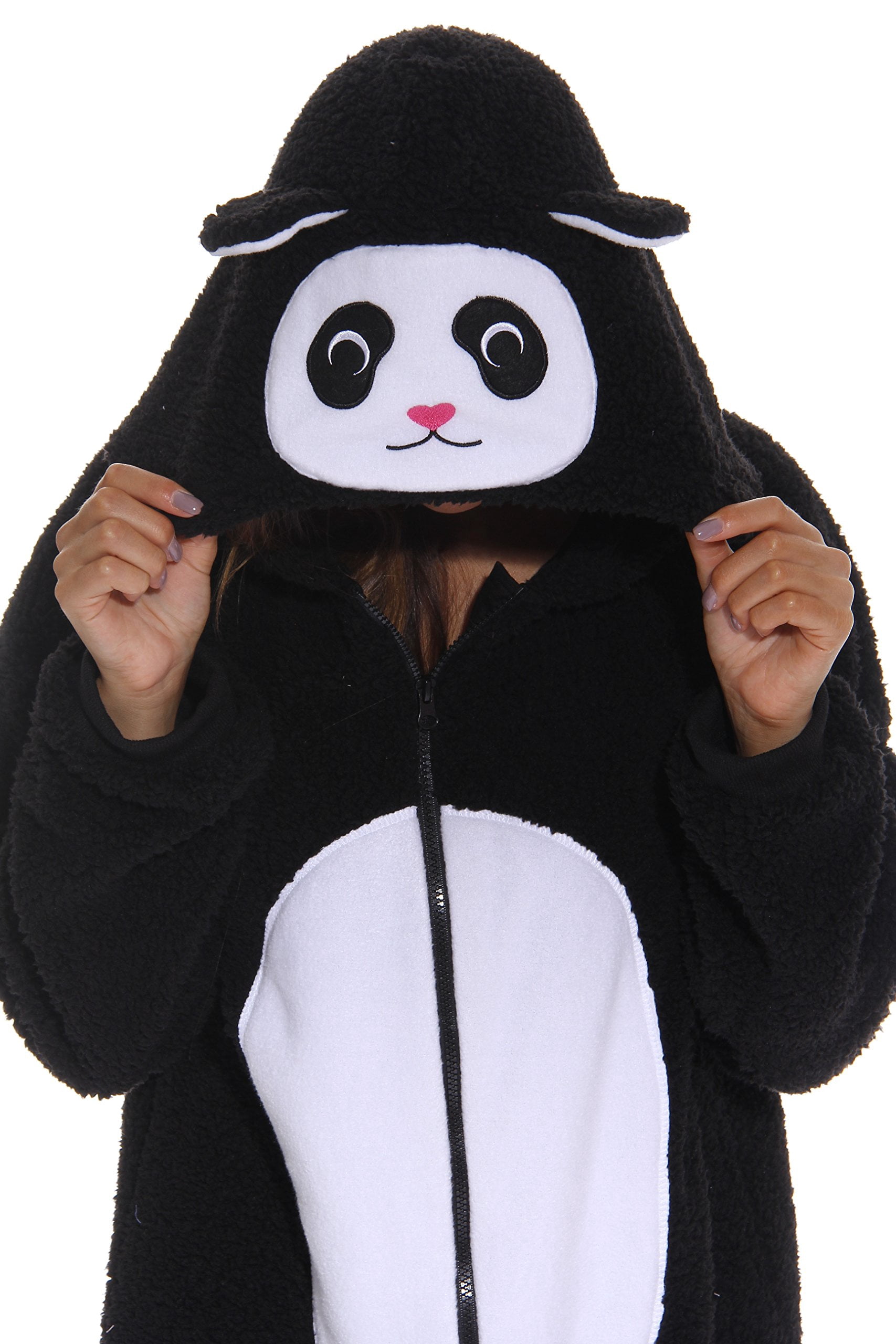 Just Love Animal Onesies - Funny Adult Pajamas (Panda, Small) - Walmart.com
