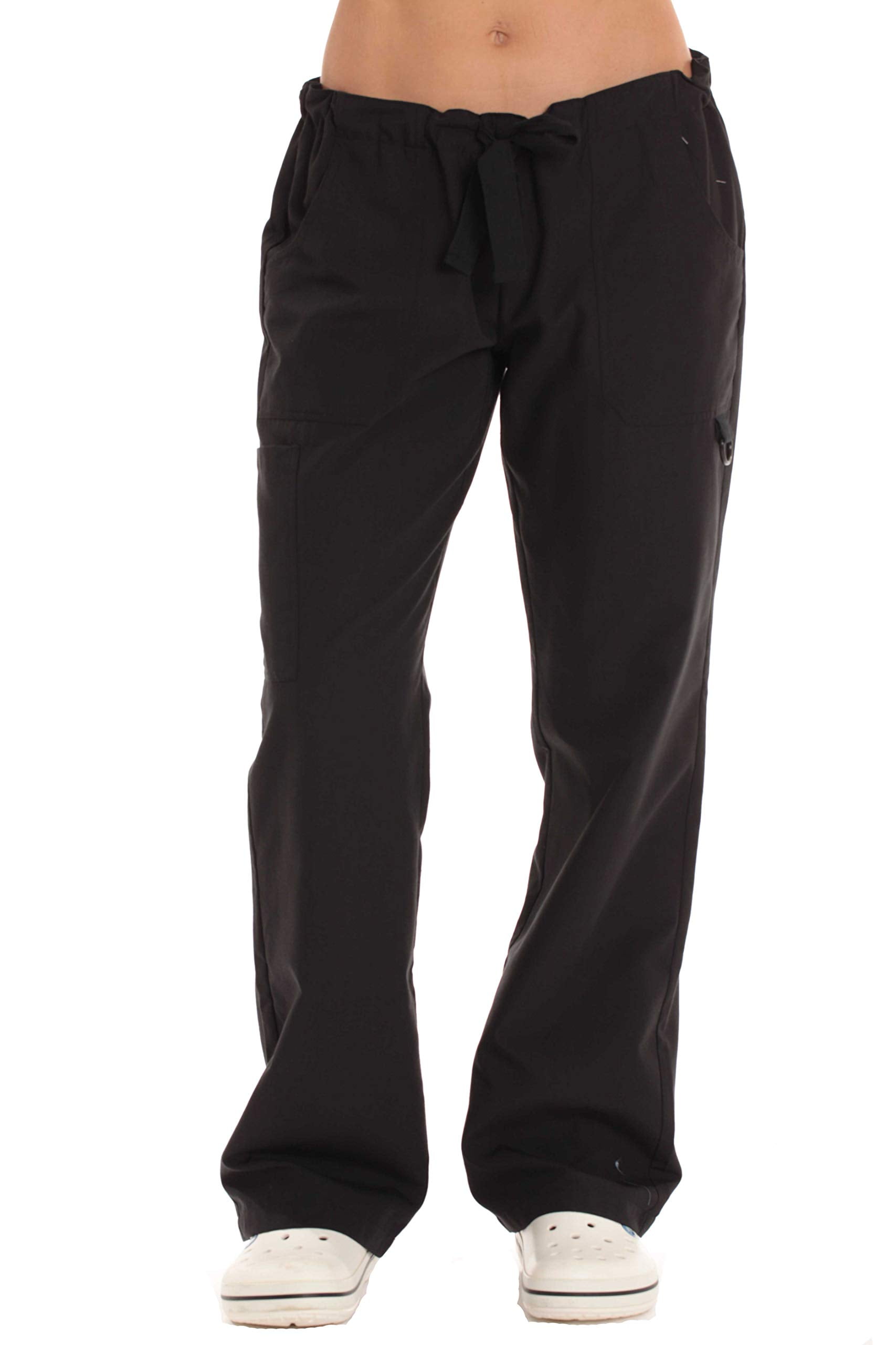Just Love Women's Nurse Medical Work Scrub Pants with Elastic Waist ...